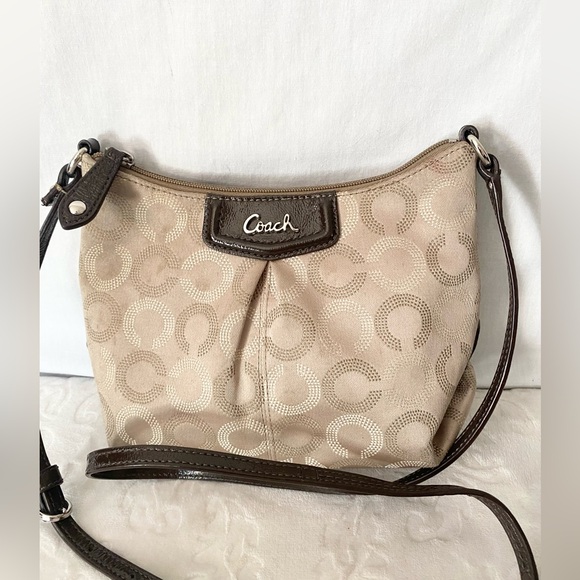 Coach | Bags | Coach Signature Optic Art Crossbody | Poshmark
